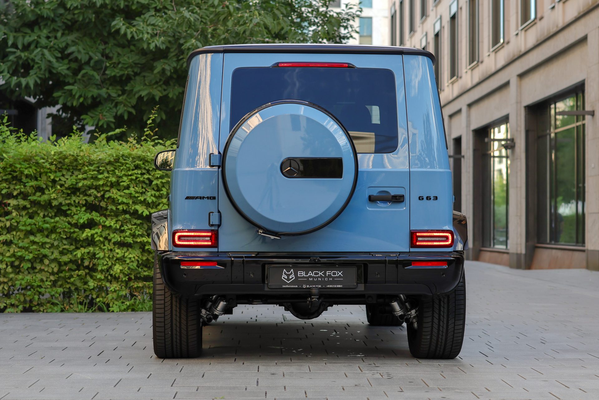 Site Mercedes-Benz G 63 Facelift – Black Fox